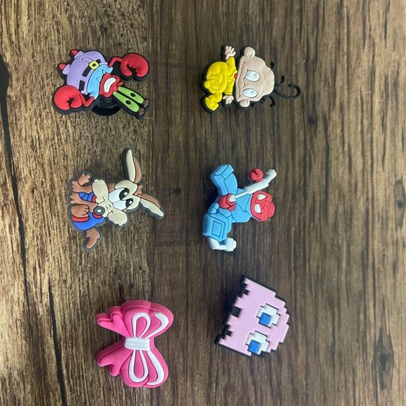 CROCS | Other | 6 Piece New Croc Shoe Charm Perfect For Crocs For Kids ...